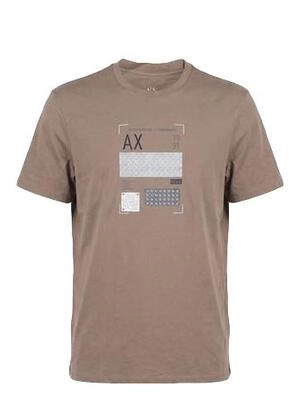 Armani Exchange T-shirt Size Cotton - Khaki