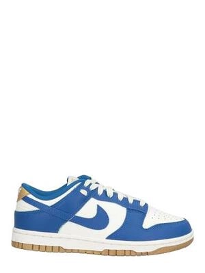 Nike Dunk Low Leather Sneakers - Blue
