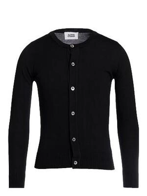Alpha Studio Merino Wool Cardigan - Black