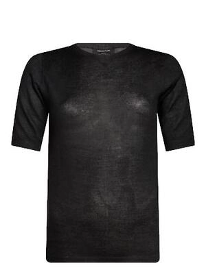 Fabiana Filippi Cashmere And Silk Knit Sweater - Black