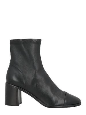 Tory Burch Leather Ankle Boots - Black