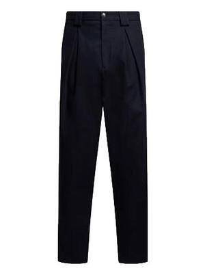 GIORGIO ARMANI Man Pants Midnight Blue Size 34 Cotton