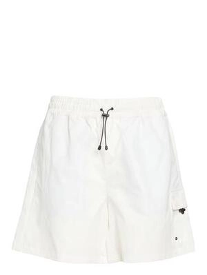 SPIEWAK Cotton Ripstop Bermuda Shorts - White