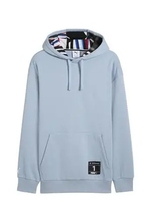 PUMA X Bmw Motorsport Graphic Fleece Hoodie - Blue