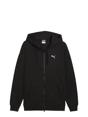 PUMA Essentials Zip-up Fleece Hoodie - Black