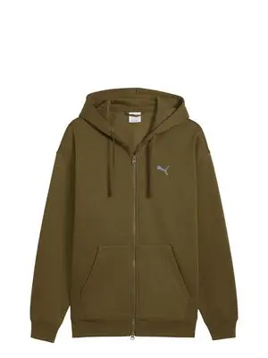 PUMA Essentials Zip-up Fleece Hoodie - Green