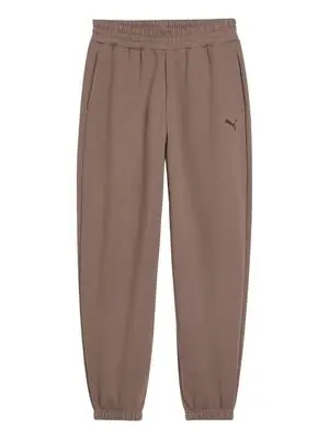 PUMA Essentials Fleece Sweatpants - Brown