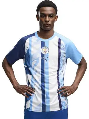 PUMA PUMA Manchester City Cloud Print Jersey White