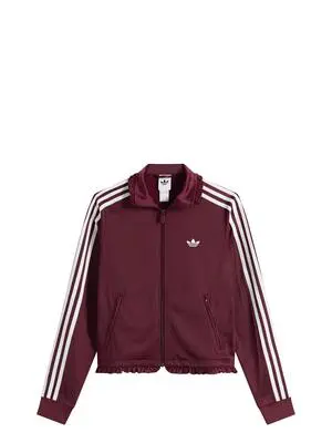 Adidas Pleated Firebird Track Top - Shadow Red