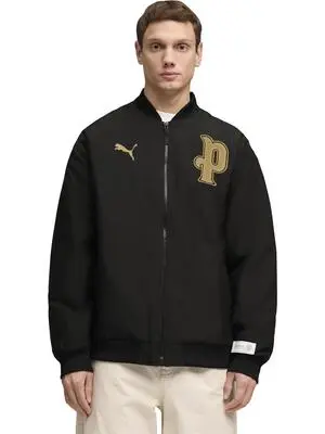 PUMA Manchester City 10th Anniversary Bomber Jacket - Black
