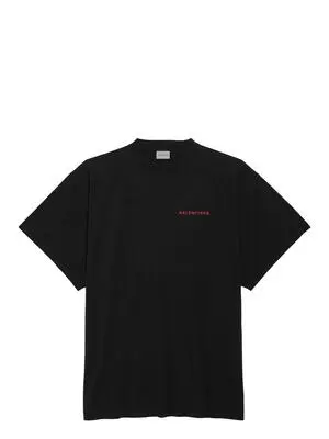 BALENCIAGA Back Gradient Oversized T-shirt