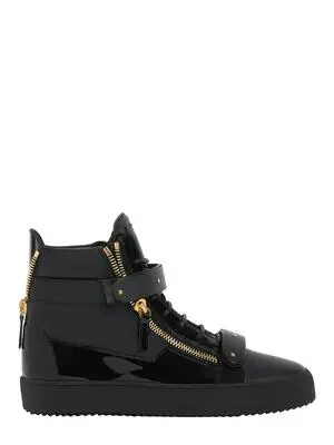GIUSEPPE ZANOTTI Coby High-top Sneakers - Black