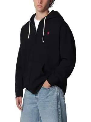 Polo Ralph Lauren Zip-up Hoodie - Black