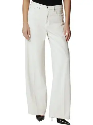 HAIKURE Off-bethany Corduroy Trousers - White