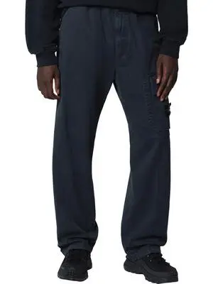 Stone Island Cotton Jogger Pants - Blue