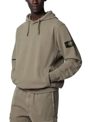 Stone Island Military Cotton Crewneck Sweatshirt - Green