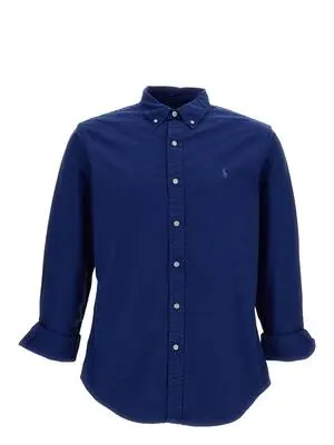 Polo Ralph Lauren Ultra-lightweight Piqué Shirt - Blue