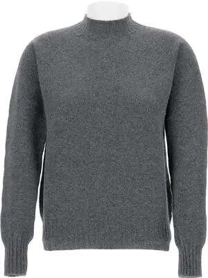 DRUMOHR Drumohr Wool Mock Neck Sweater