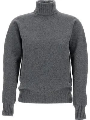 DRUMOHR Maglione Dolcevita In Lana - Grigio