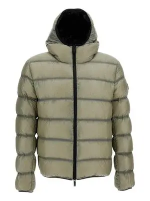 Moncler Guadiana Hooded Down Jacket - Beige