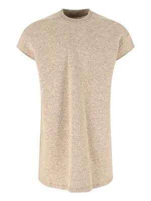Rick Owens Wool Blend T-shirt - Beige