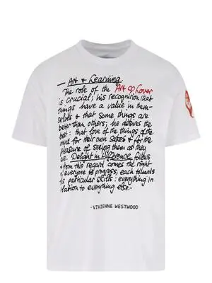 VIVIENNE WESTWOOD T-shirt "art Lover - White