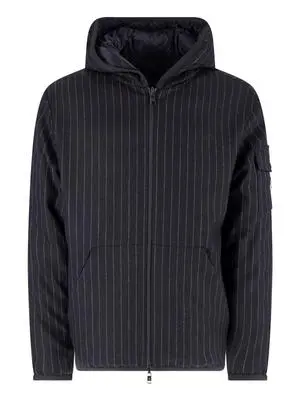 Moncler Reversible "ceze" Down Jacket - Blue