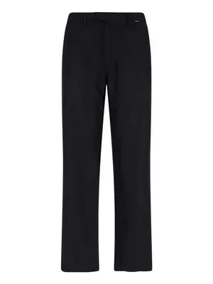 Closed Fairport Wool Blend Trousers - Black