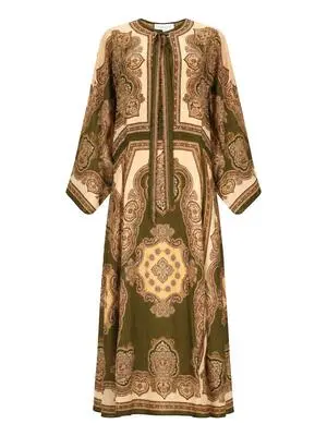 Zimmermann Mahon Tunic Midi Dress - Multicolour