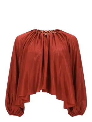 Zimmermann Aster" Blouse With Beading - Red