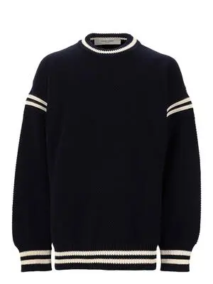 GOLDEN GOOSE Maglione Boxy - Blue