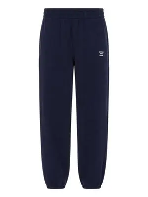 Drole De Monsieur Cotton Sweatpants - Blue