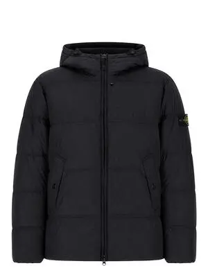 Stone Island Piumino Crinkle Reps Jacket - Black