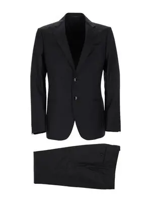 Giorgio Armani Soho Two-piece Wool Suit - Grey