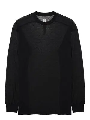 Rick Owens T-shirt "rick's Jumbo Ls T - Black