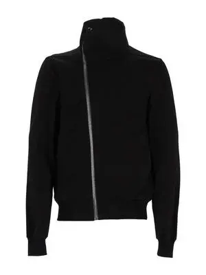 Rick Owens Bauhaus Jogger Zip-up Sweatshirt - Black