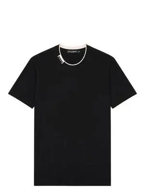 Dolce & Gabbana T-shirt In Jersey Di Cotone - Black