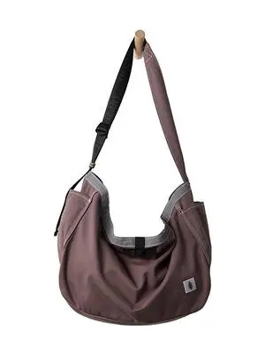 Free People Cotton Shoulder Bag With Reflective Trim - Moonscape