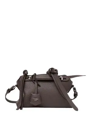 Fendi By The Way Mini Leather Handbag - Brown