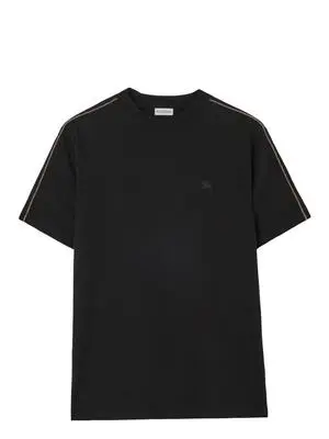 Burberry Seth Cotton T-shirt - Black