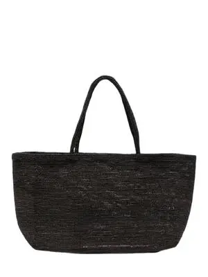 SOPHIE DIGARD Rafia Tote Bag - Grey
