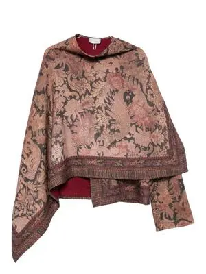 PIERRE-LOUIS MASCIA Wool Cape - Red