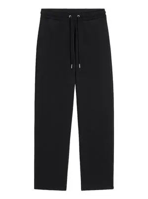 AMI Paris De Coeur Cotton Sweatpants - Black