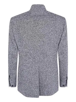 LARDINI Wool Jacket - Black