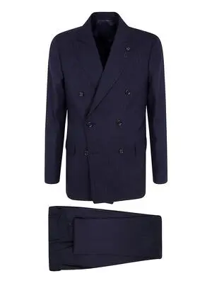 LARDINI Suit Regular Fit "iconic" Drop 7 - Gray