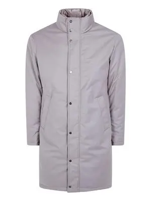 Herno Sport Jacket With Zip Closure - Gray