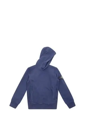 Stone Island Cotton Hoodie - Blue