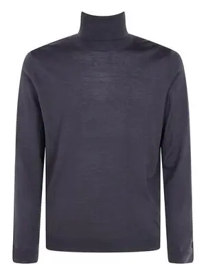 NUUR Wool Turtleneck Sweater - Brown
