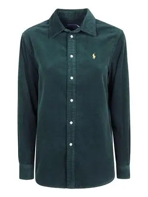 Polo Ralph Lauren Corduroy Button-down Shirt - Green