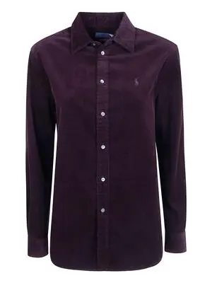 Polo Ralph Lauren Corduroy Button-down Shirt - Red